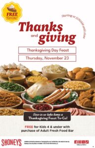 Shoney's Thanksgiving Feast | Celebrate with Us This Year